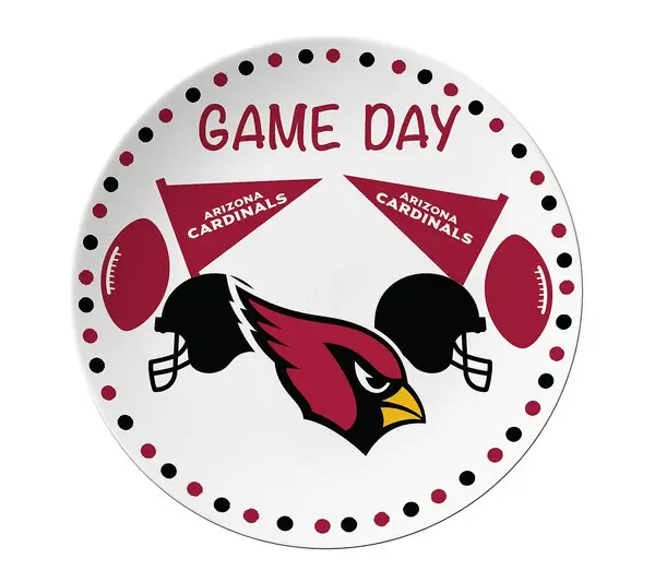 THE MEMORY COMPANY Nfl Ceramic Game Day Plate - One-color
