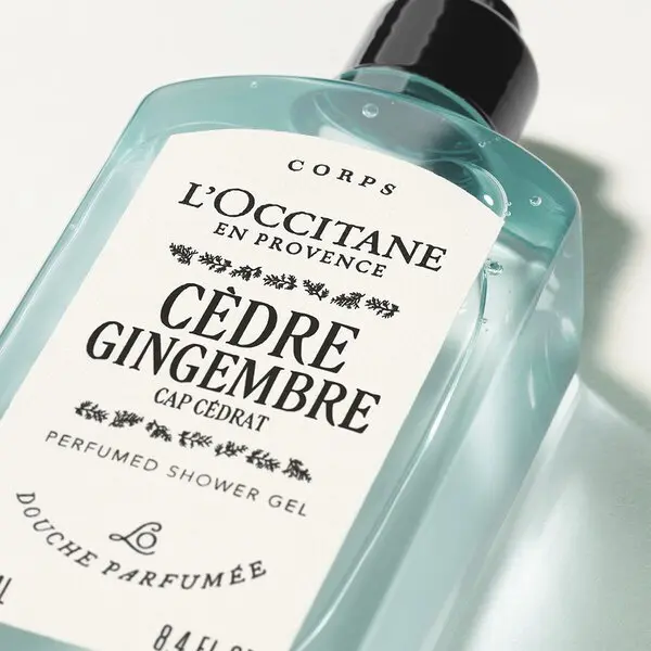 L'OCCITANE Cédre Gingembre Perfumed Shower Gel 2.5 Fl Oz