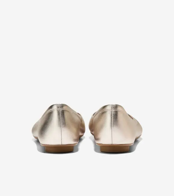 Cole Haan Georgie Ballet Flats - Soft Gold