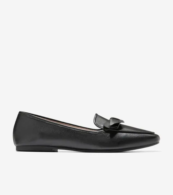Cole Haan Payson Soft Bow Loafers - Black