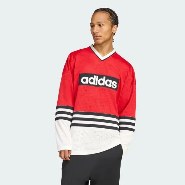 Adidas Relaxed Fit Hockey Jersey