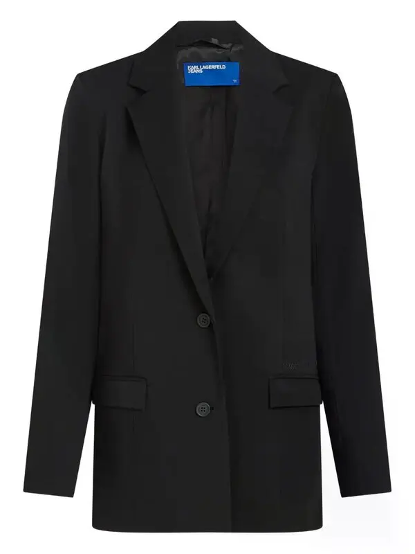 Karl Lagerfeld Quote Blazer