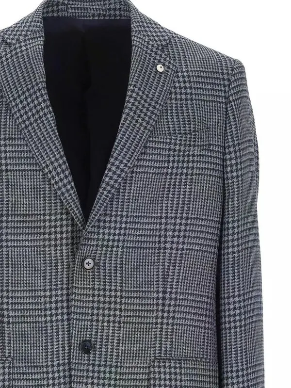 L.B.M. 1911 Single-breasted Blazer - Grey
