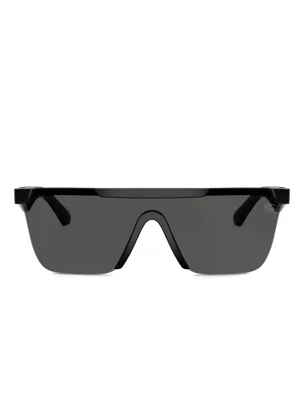 Burberry Logo-print Sunglasses - Black