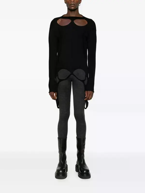 Rick Owens Slashed Sweater