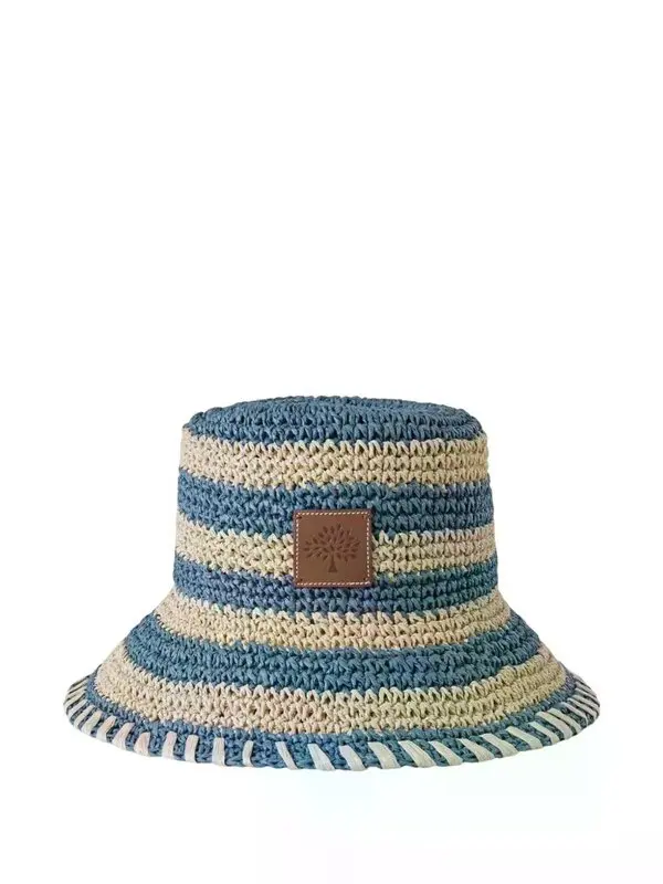 Mulberry Striped Bucket Hat