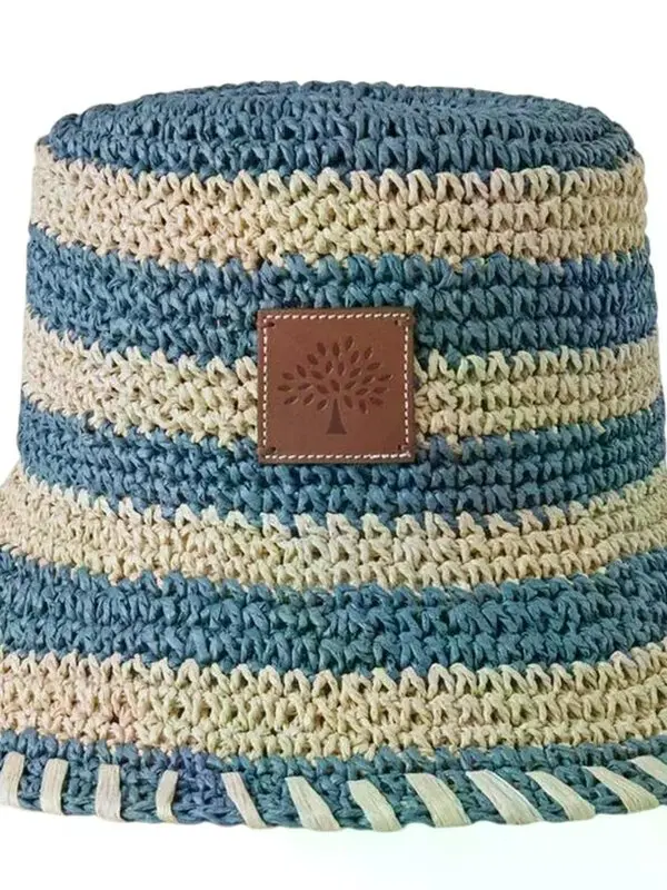Mulberry Striped Bucket Hat