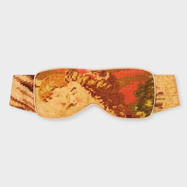 Paul Smith Tapestry Print Silk Eye Mask - Multicolour
