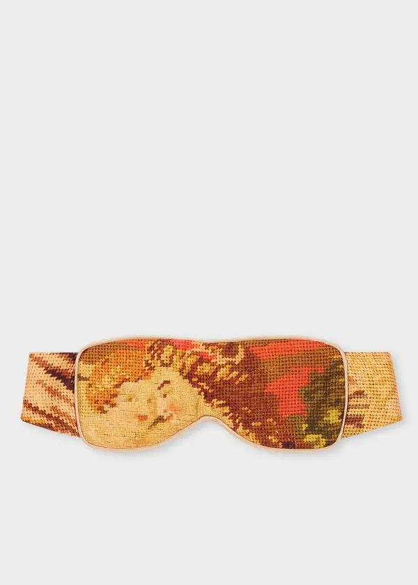 Paul Smith Tapestry Print Silk Eye Mask