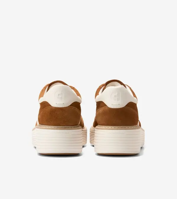 Cole Haan Riginalgrand Max Platform Sneakers - Tobacco-ivory