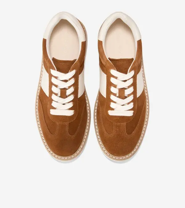 Cole Haan Riginalgrand Max Platform Sneakers - Tobacco-ivory