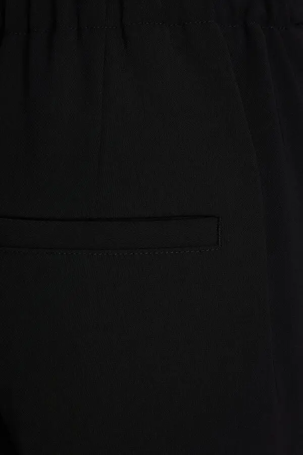 Vince Crepe Tapered Pants - Black