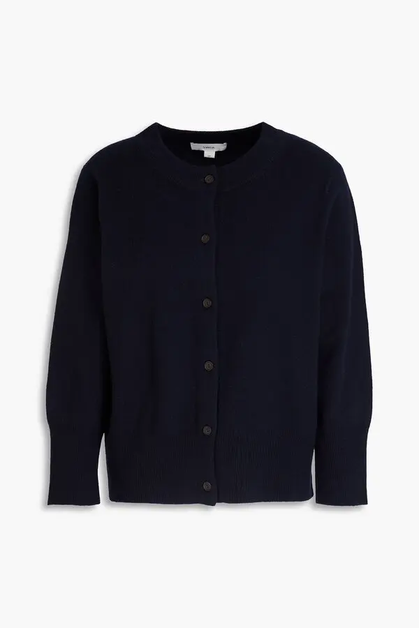 Vince Wool-blend Cardigan - Navy