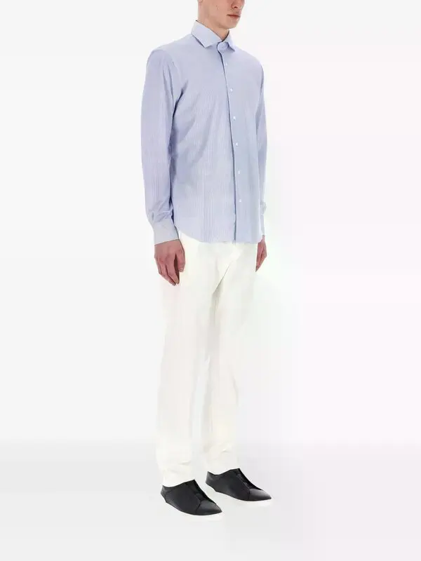 BARBA NAPOLI Striped Shirt