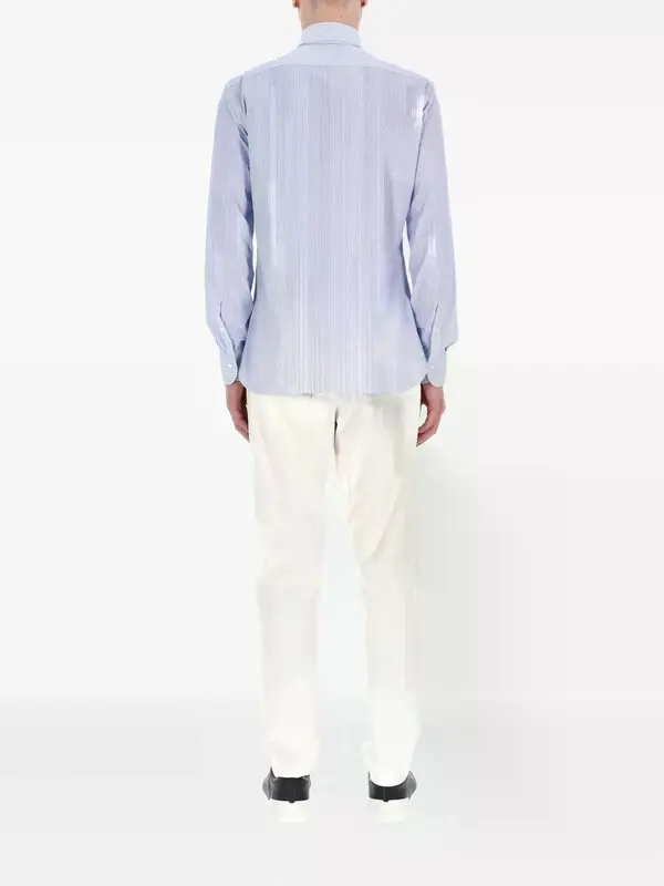 BARBA NAPOLI Striped Shirt