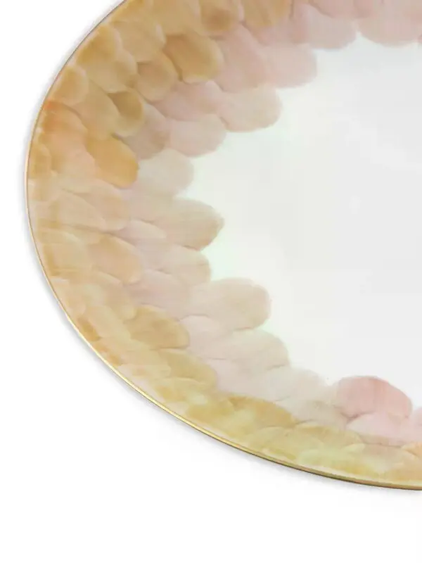MARIE DAAGE Cercle D'écailles Scale-pattern Dinner Plate