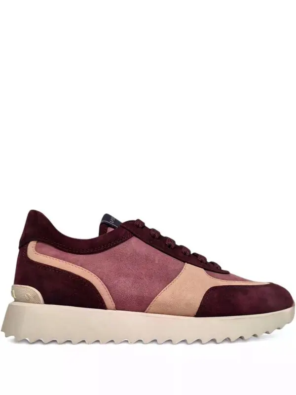 LE SILLA Suede Low-top Sneakers