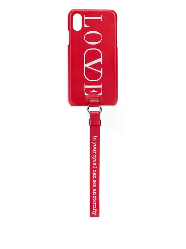 Valentino Garavani Love Iphone X Case - Red