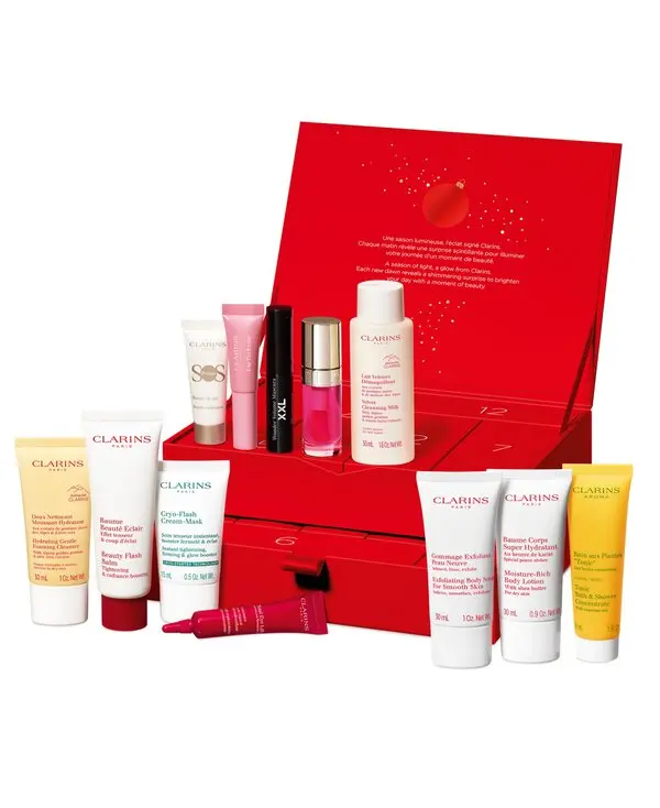 Clarins 12-day Advent Calendar Skincare Set - No Color