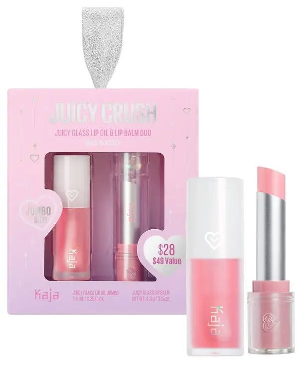 KAJA 2-pc. Juicy Crush Juicy Glass Lip Oil & Lip Balm Set - No Color