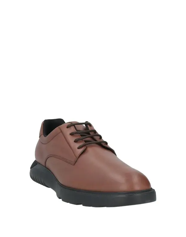 Hogan Leather Sneakers - Brown