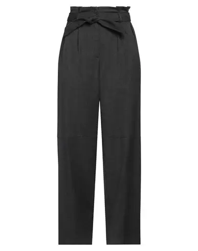Pinko Wide-leg High-waisted Pants - Grey