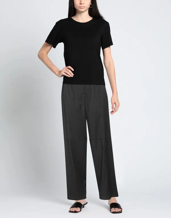 Pinko Wide-leg High-waisted Pants - Grey
