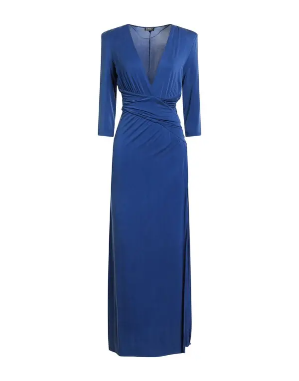 LIU •JO Flared Maxi Dress - Blue