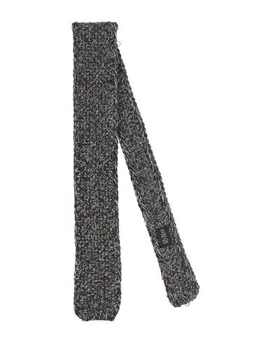 DRUMOHR Wool Necktie - Black
