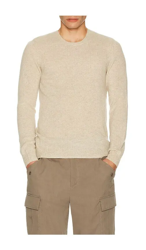 Onia Featherweight Cashmere Sweater - Stone