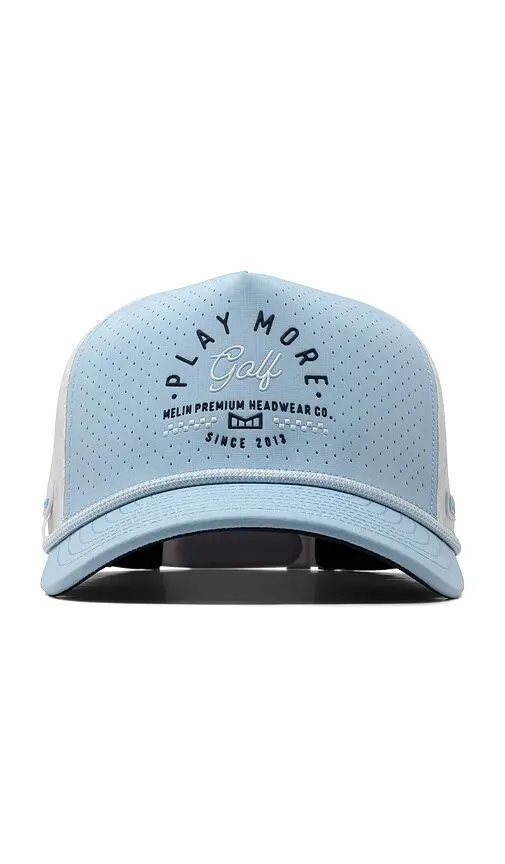 MELIN Hydro Odyssey Drive Baseball Cap - Sky Blue & White