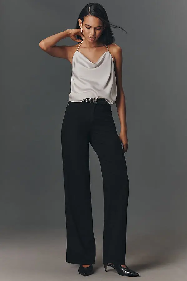 DL1961 Kaylen High-rise Tapered Jeans