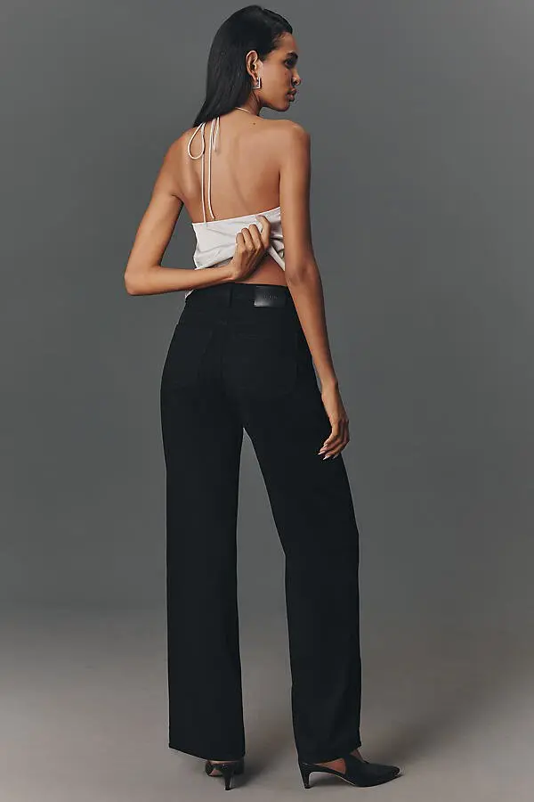 DL1961 Kaylen High-rise Tapered Jeans