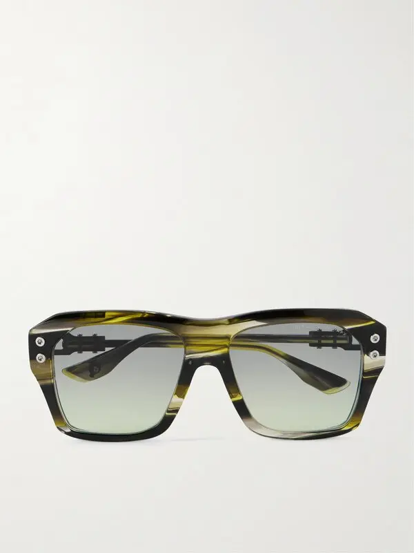 Dita Grand-apx D-frame Sunglasses - Green
