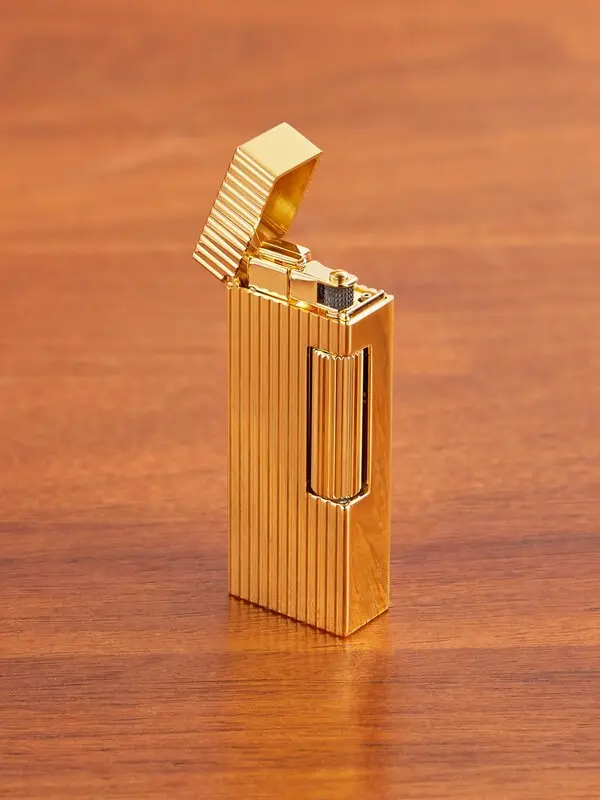 Dunhill Plated Rollagas Lighter - Gold