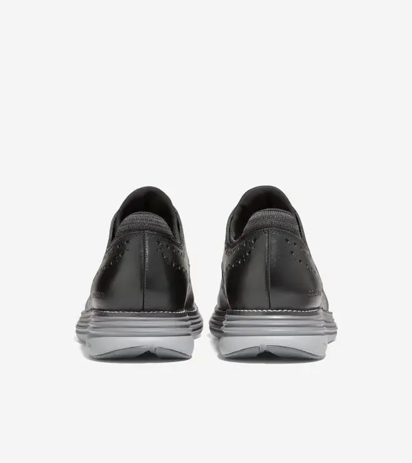 Cole Haan Riginalgrand Ultra Wingtip Oxfords - Black-quiet Shade-sleet