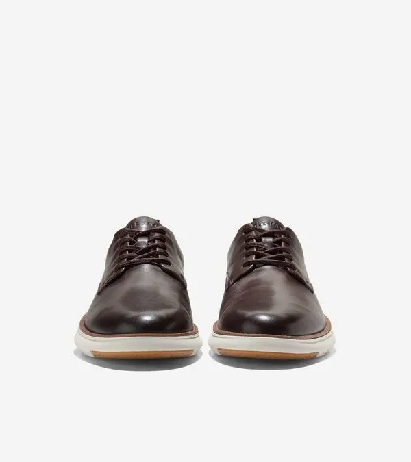 Cole Haan Grand Remix Oxfords - Dark Chocolate-silver Birch