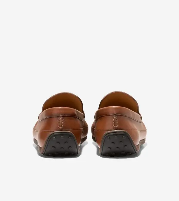 Cole Haan Sullivan Grand Venetian Driving Loafers In Caramel  display picture 3