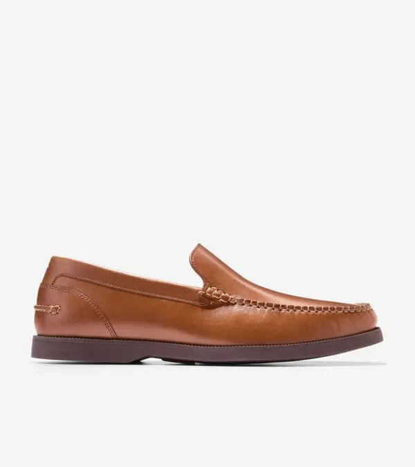 Cole Haan American Classics Hampton Loafers - British Tan-madeira