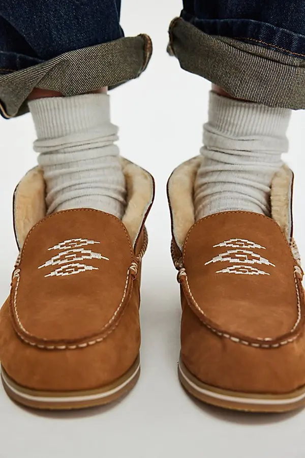 HARI MARI Alta Bootie Slippers - Tan