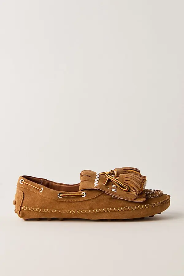 NAN-KU COUTURE Scandi Tassel Moccasins