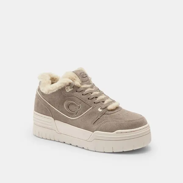 COACH Soho Platform Sneakers - Chalk/grey Birch