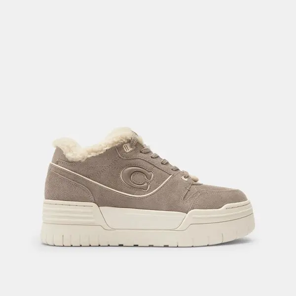 COACH Soho Platform Sneakers - Chalk/grey Birch