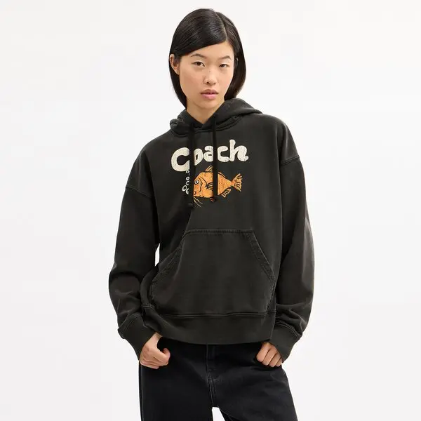 COACH Fish Graphic Hoodie