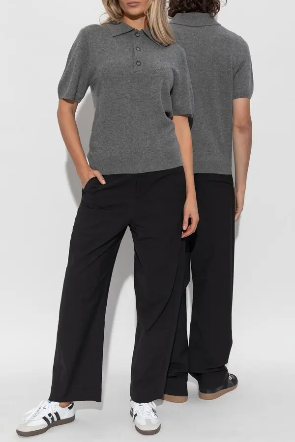 ENTIRE STUDIOS Wool And Cashmere Polo - Grey