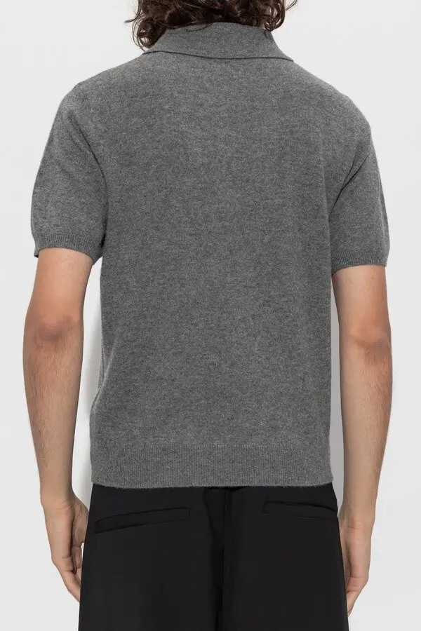 ENTIRE STUDIOS Wool And Cashmere Polo - Grey