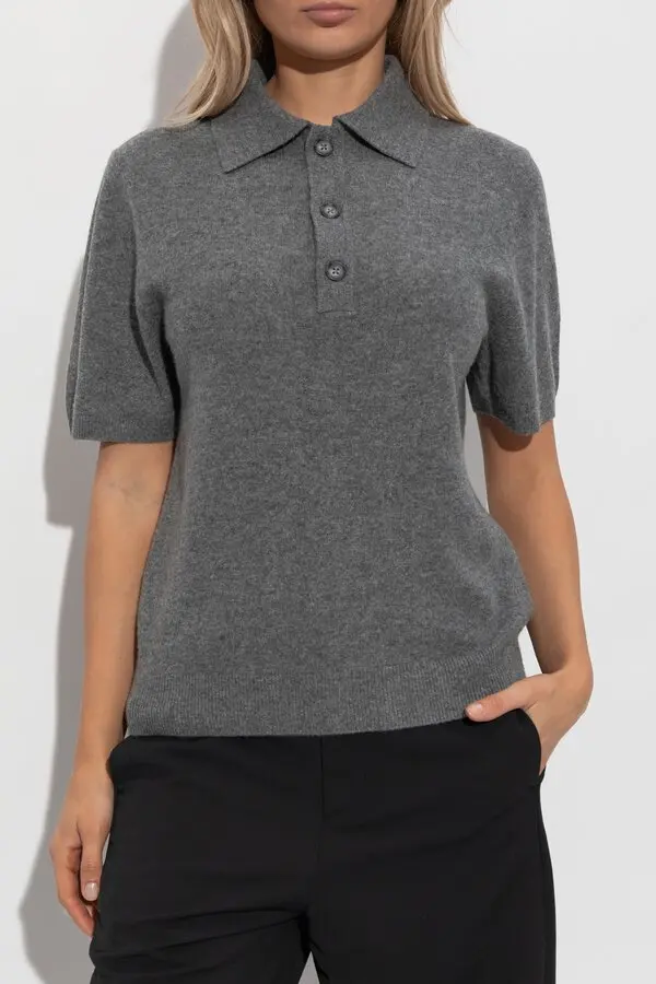 ENTIRE STUDIOS Wool And Cashmere Polo - Grey