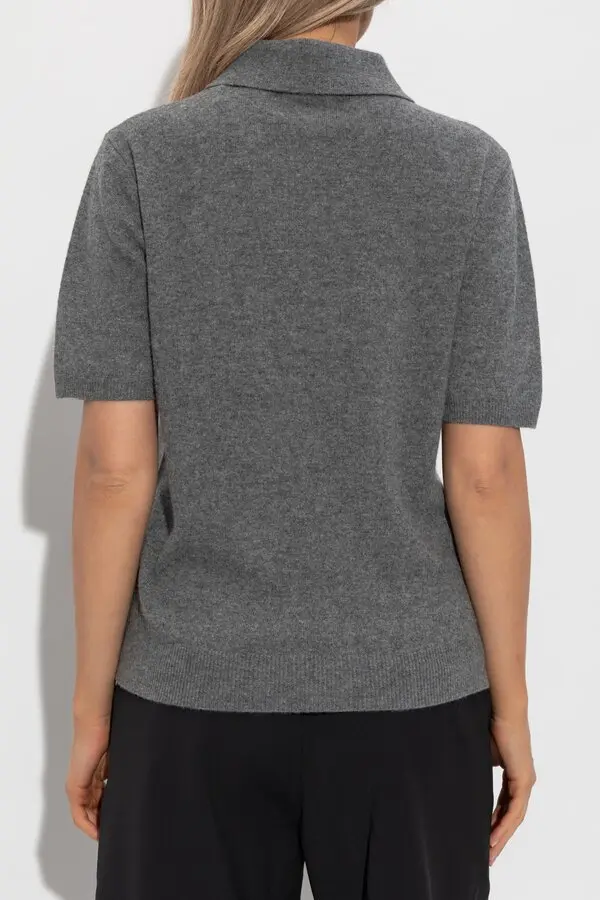 ENTIRE STUDIOS Wool And Cashmere Polo - Grey