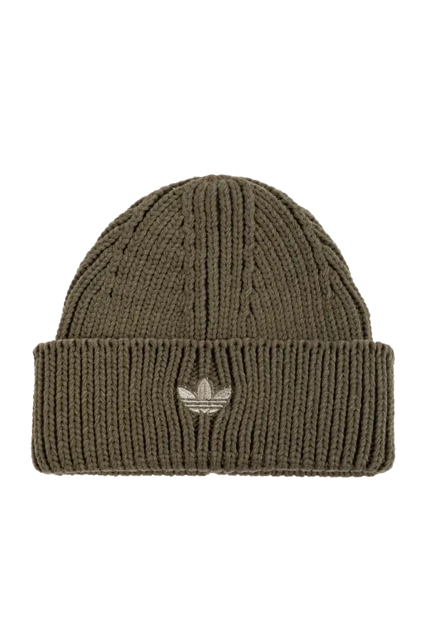 Adidas Originals By Alexander Wang Embroidered Logo Beanie - Green