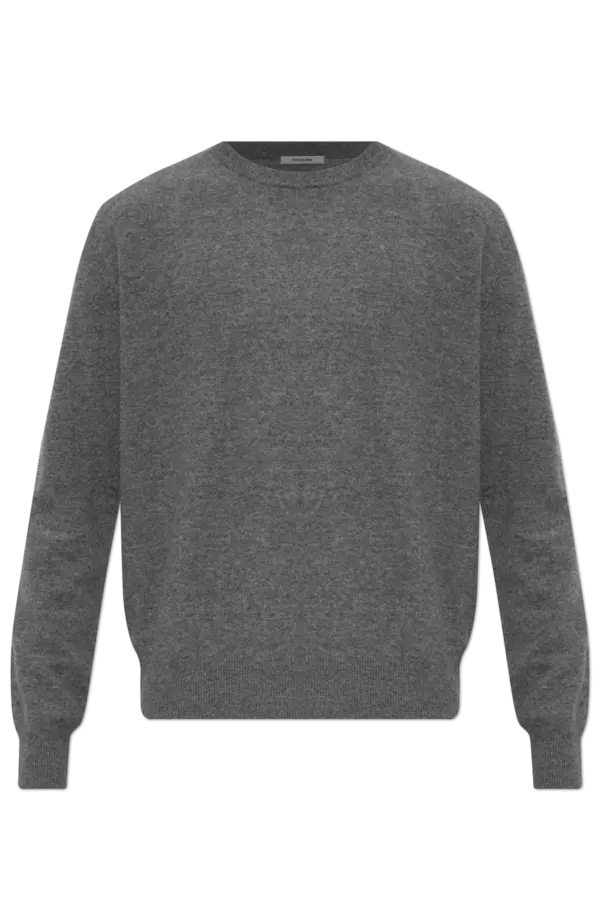 ENTIRE STUDIOS Wool-cashmere Crew Neck Sweater - Grey